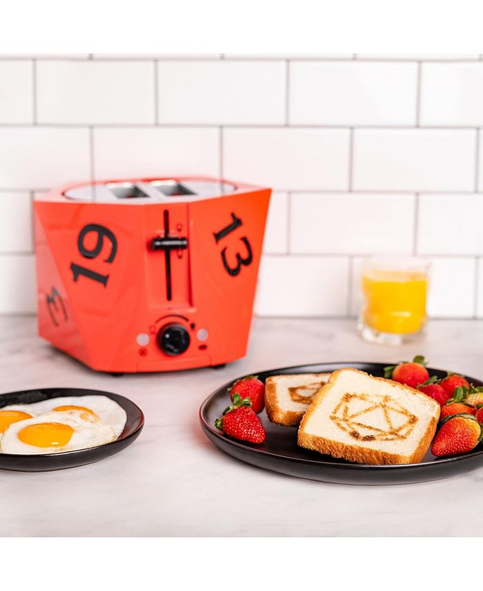 Uncanny Brands Dungeons & Dragons Halo Toaster - Toasts D&D Logo on ...