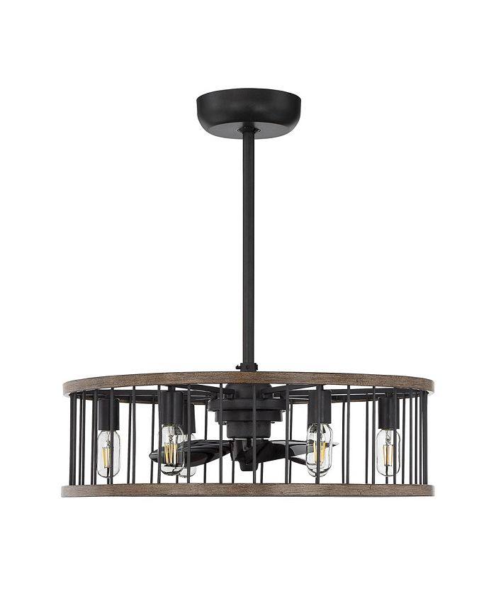 Savoy House Kona 6-Light Fan D'Lier in Sapele - Macy's