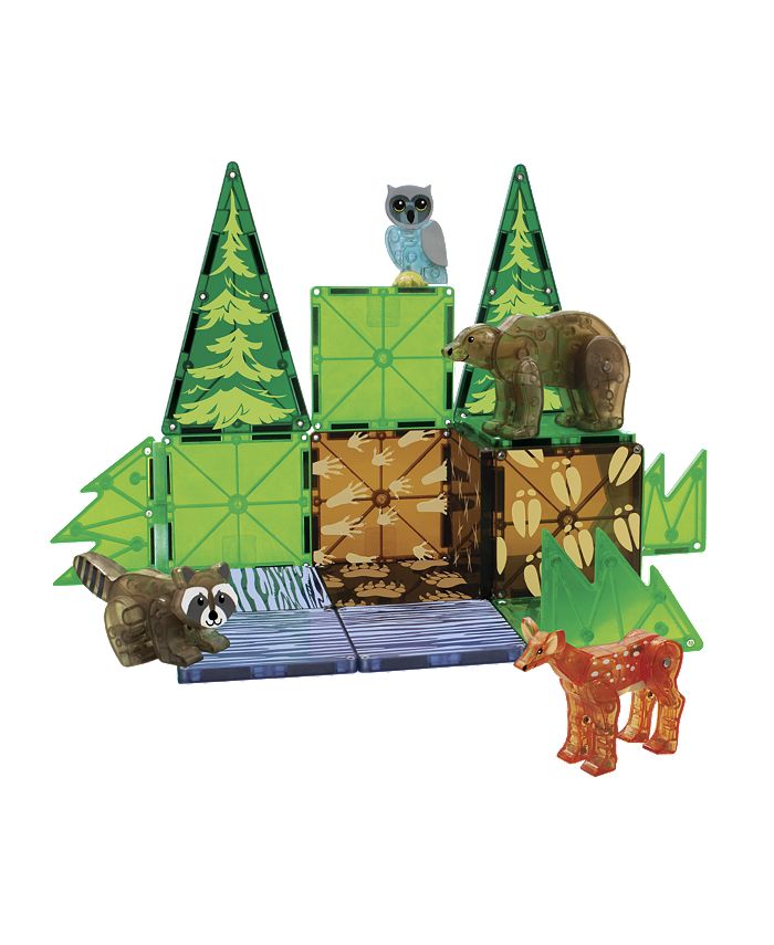 Magna-Tiles® MAGNA-TILESA MAGNA-TILES Forest Animals 25-Piece Magnetic ...