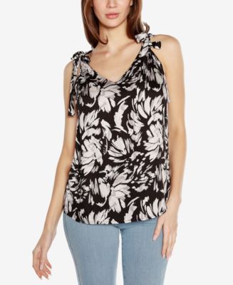 Belldini Women's Floral Print Tank Top - Macy's