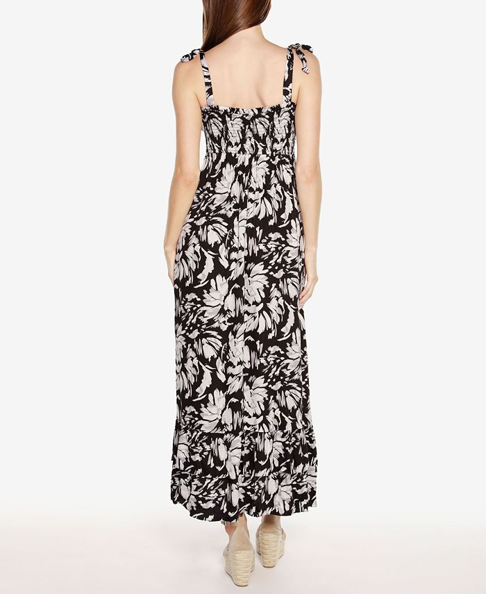 Belldini Women's Floral Print Smocked Maxi Dress & Reviews - Dresses ...