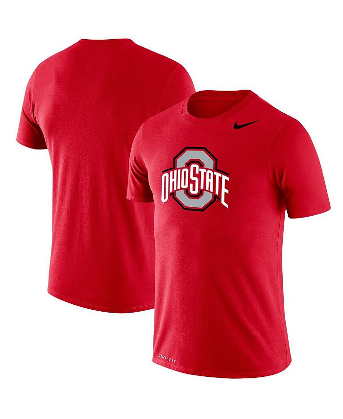 Nike Men's Scarlet Ohio State Buckeyes Big and Tall Legend Primary Logo ...