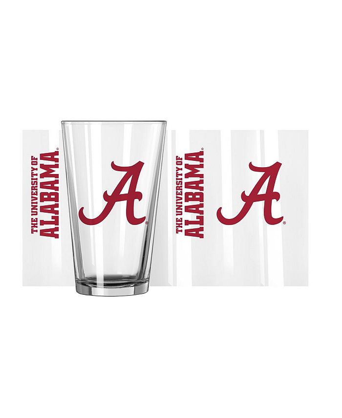 Logo Brands Alabama Crimson Tide 16 Oz Team Wordmark Game Day Pint ...