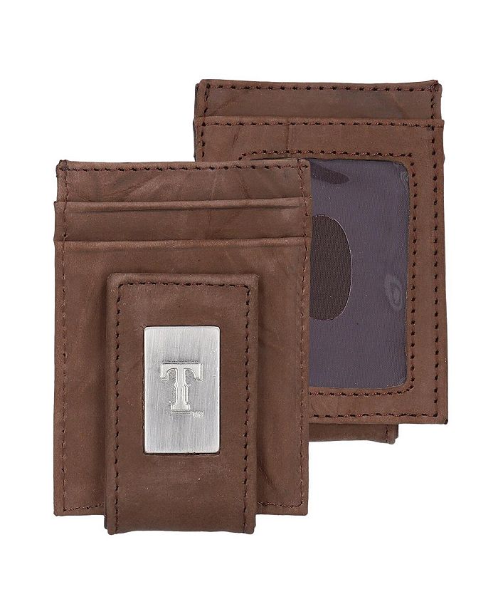 Eagles Wings Men's Texas Rangers Leather Front Pocket Wallet - Macy's
