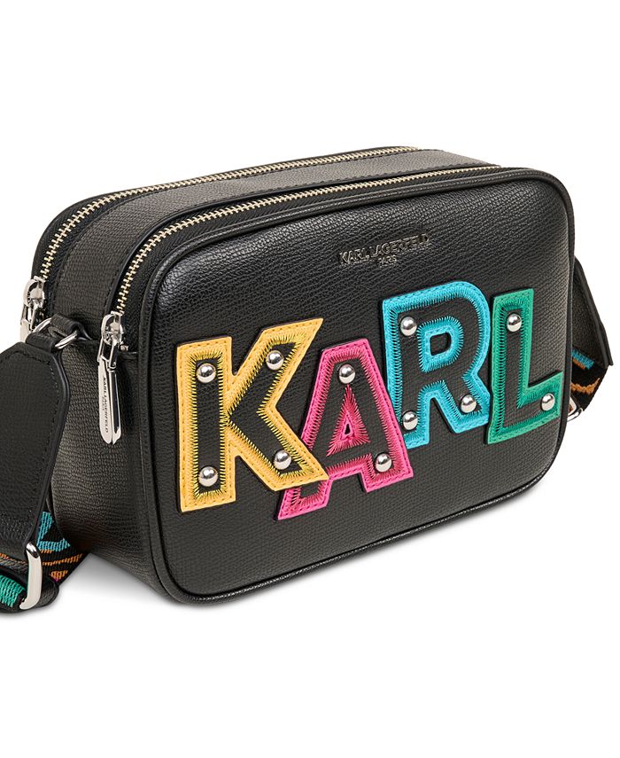 KARL LAGERFELD PARIS Maybelle Double Zip Crossbody - Macy's
