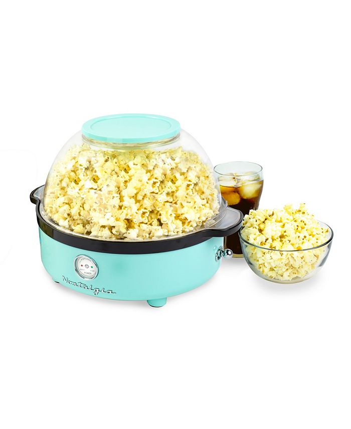 Nostalgia Classic Retro 6 Quart Stirring Popcorn Maker - Macy's