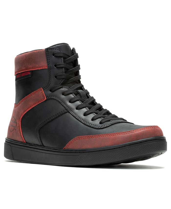 Harley Davidson Men's Grady Leather Sneakers - Macy's
