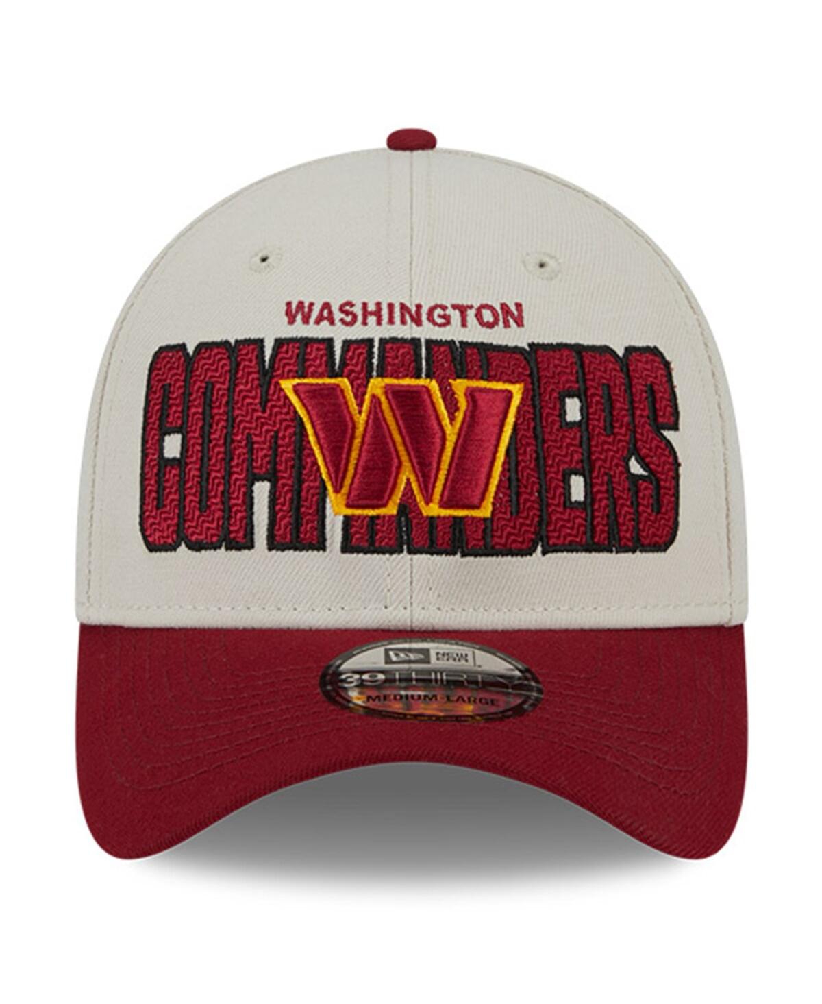 New Era Men's Stone, Burgundy Washington Commanders 2023 Nfl Draft ...