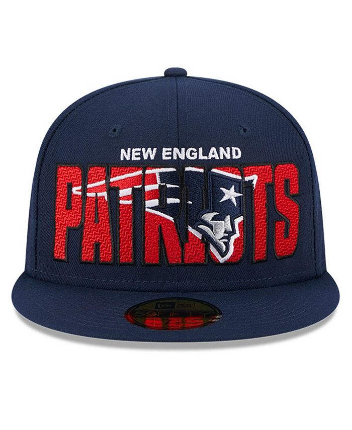 New Era Men's Navy New England Patriots 2023 NFL Draft 59FIFTY Fitted ...