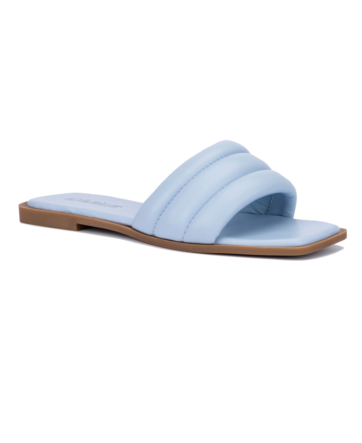 Click here for Olivia Miller Womens Indigo Sandal - Blue prices