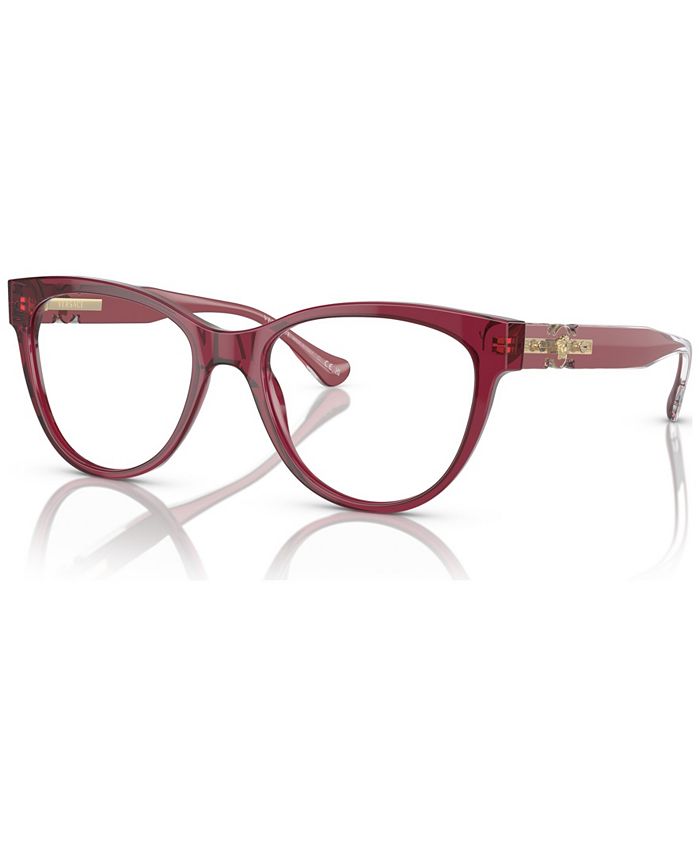 Versace Women's Cat Eye Eyeglasses, VE3304 51 - Macy's