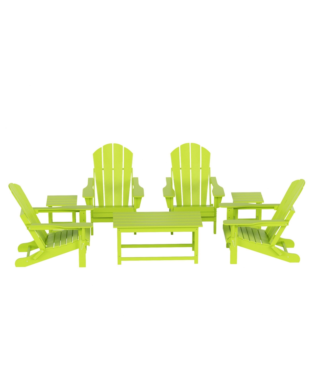 Click here for WestinTrends 7 Piece Set Outdoor Folding Adirondac... prices