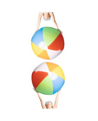 Top Race Giant Inflatable Beach Balls 42 Inch Large Pool Ball | Beach ...