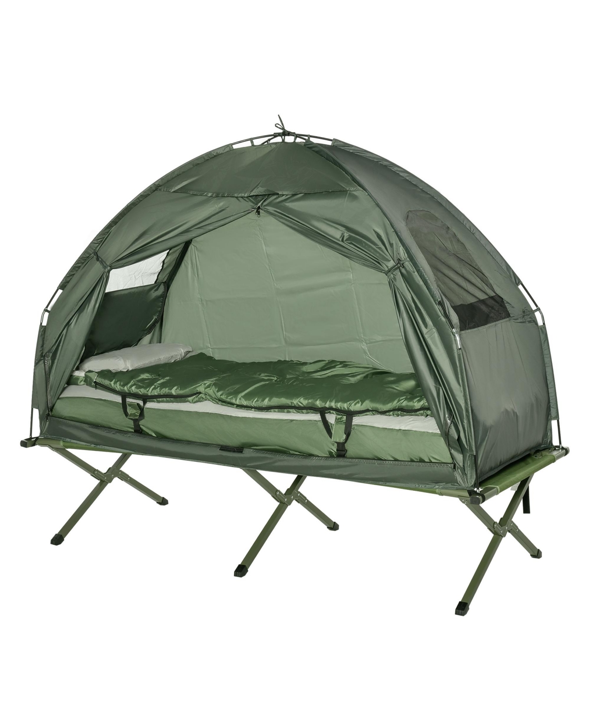 Click here for Outsunny Multifunctional Folding Camping Cots for... prices