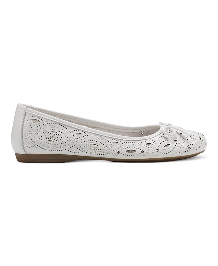 Earth Women's Josie Laser Cut Casual Ballet Slip-On Flats - Macy's