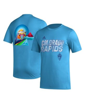 Men's adidas Sky Blue Colorado Rapids Team Jersey Hook AEROREADY T ...