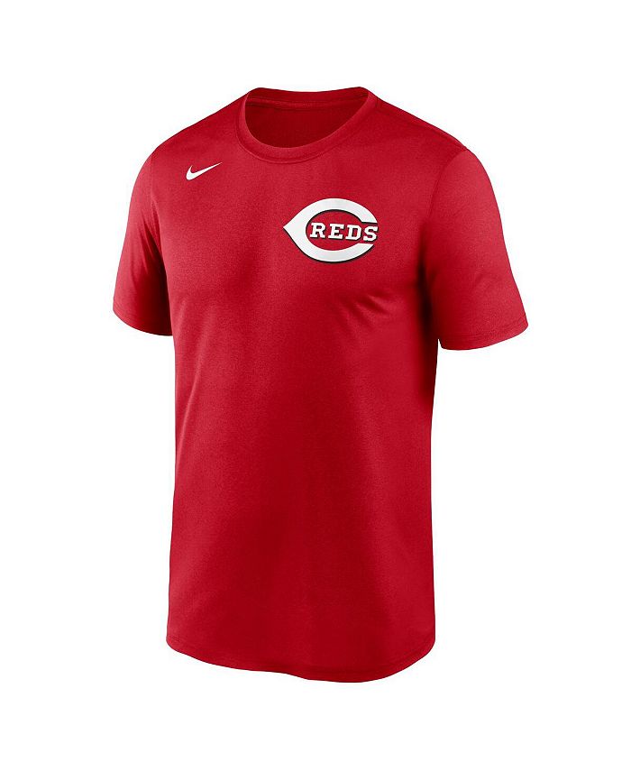 Nike Men's Red Cincinnati Reds New Legend Wordmark T-shirt - Macy's