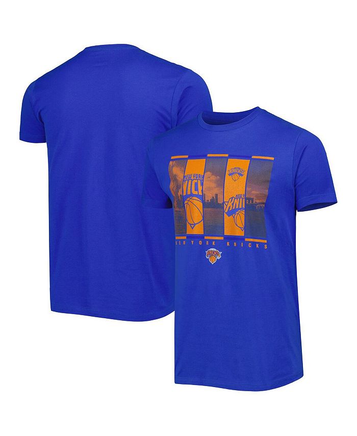 Stadium Essentials Men's Blue New York Knicks City Skyline T-shirt - Macy's