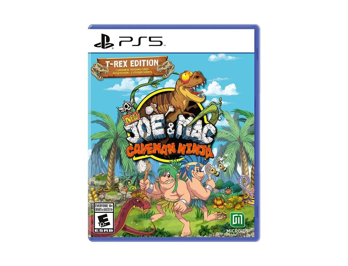 Click here for PS5 - New Joe & Mac Caveman Ninja T-rex Edition prices