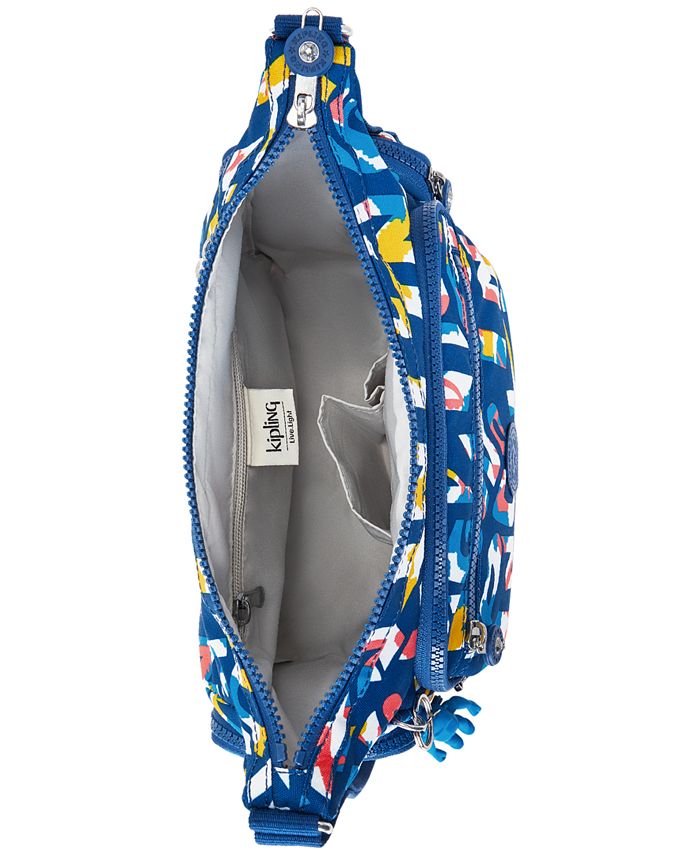 Kipling Gabbie Small Nylon Zippered Crossbody Bag & Reviews - Handbags ...