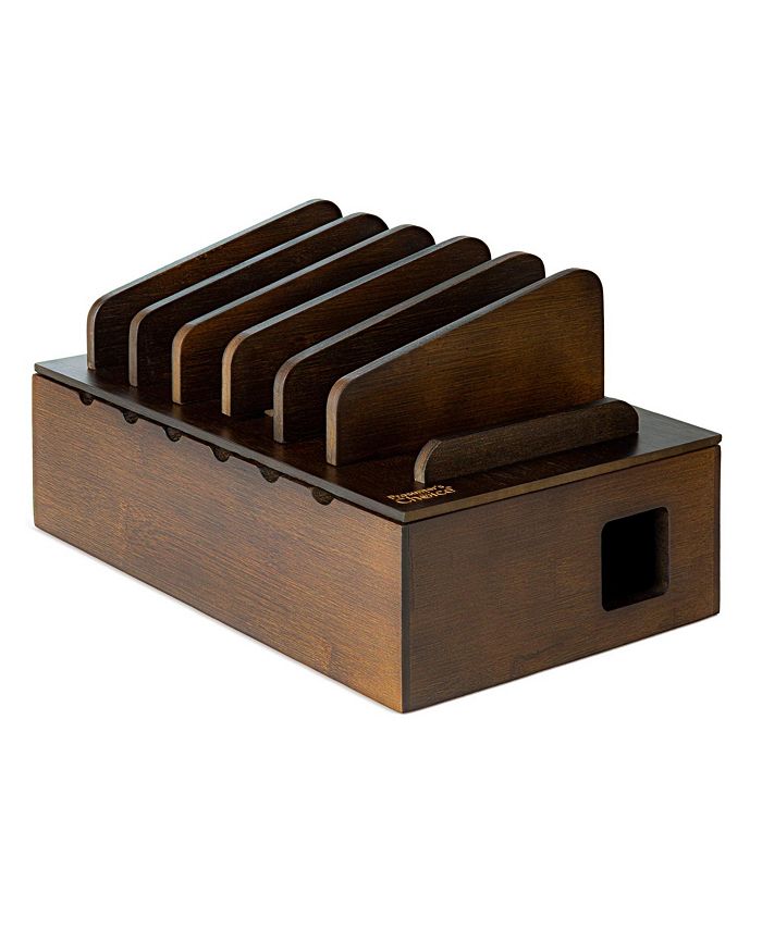 Prosumers Choice Prosumer's Choice Natural Bamboo Charging Station Rack ...