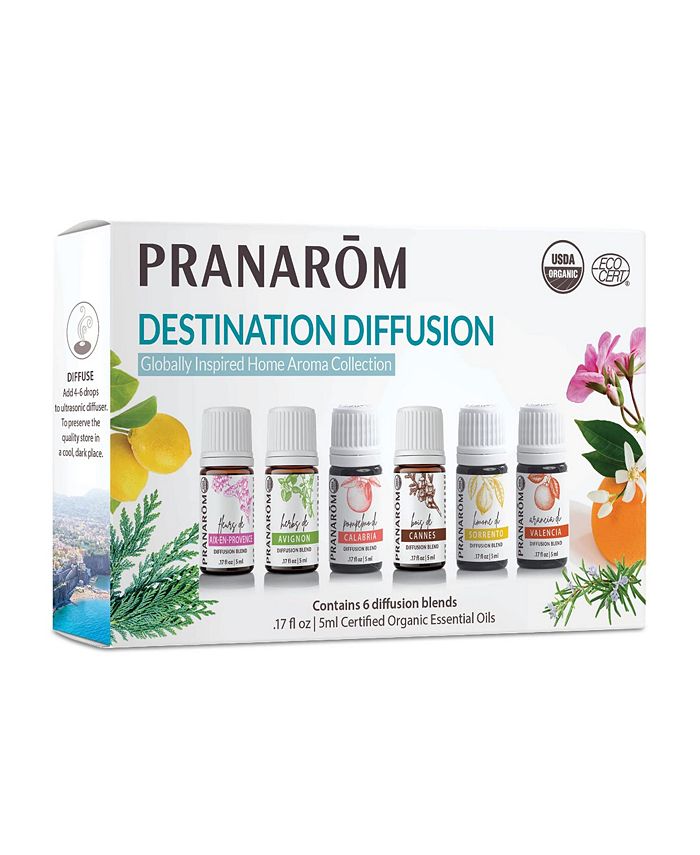 Pranarom Destination Diffusion 6 (6 x 5ml) Kit - Macy's