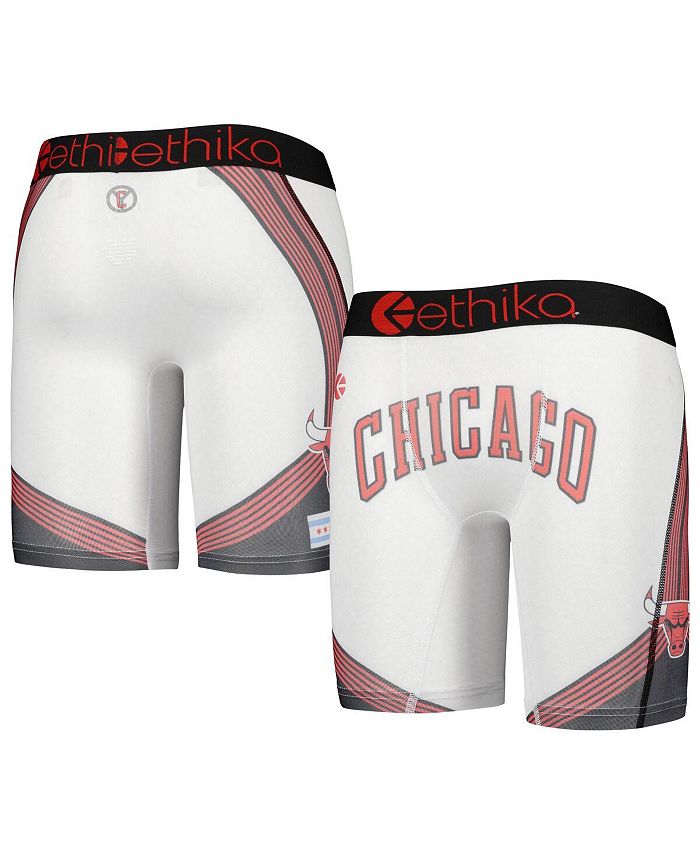 Ethika Youth Boys and Girls Red Chicago Bulls City Edition Boxer Briefs ...