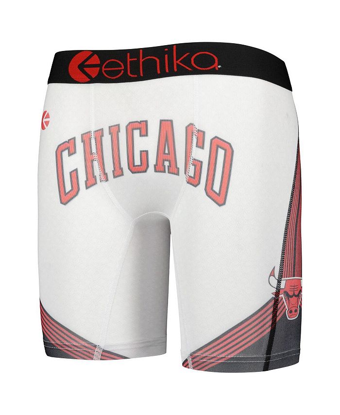 Ethika Youth Boys and Girls Red Chicago Bulls City Edition Boxer Briefs ...