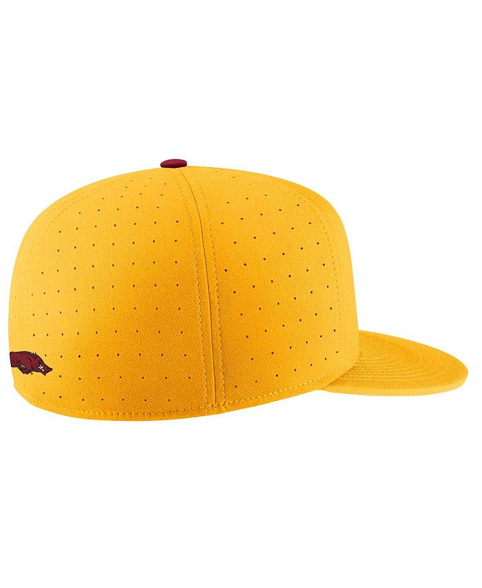 Nike Men's Gold Arkansas Razorbacks Aero True Baseball Performance ...