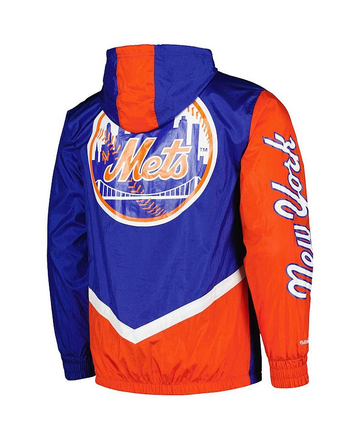 Mitchell & Ness Men's Royal New York Mets Undeniable Full-Zip Hoodie ...