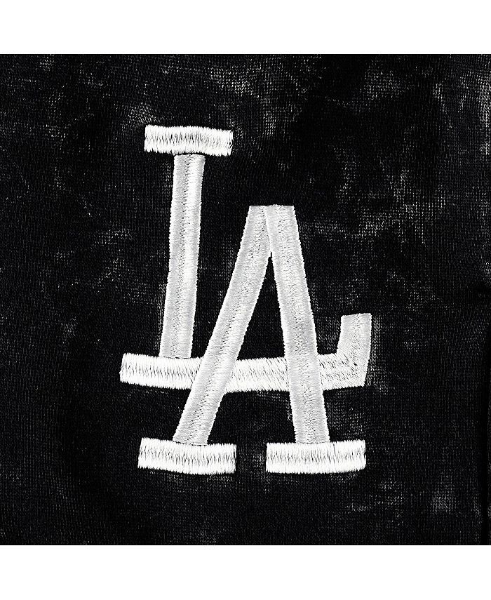 The Wild Collective Women's Black Los Angeles Dodgers Marble Jogger ...