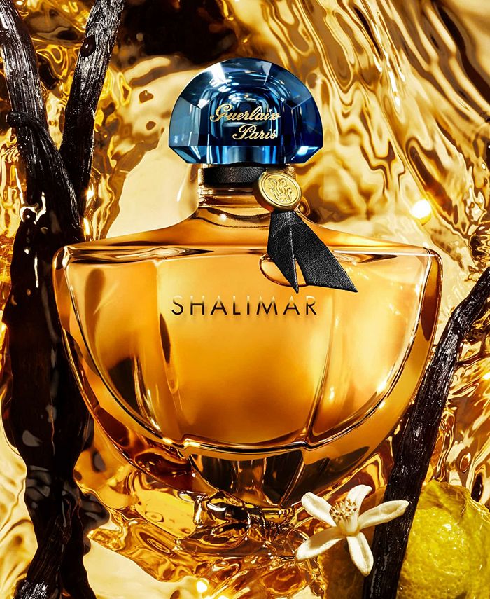 GUERLAIN Shalimar Eau de Toilette Refillable Spray, 3 oz. - Macy's
