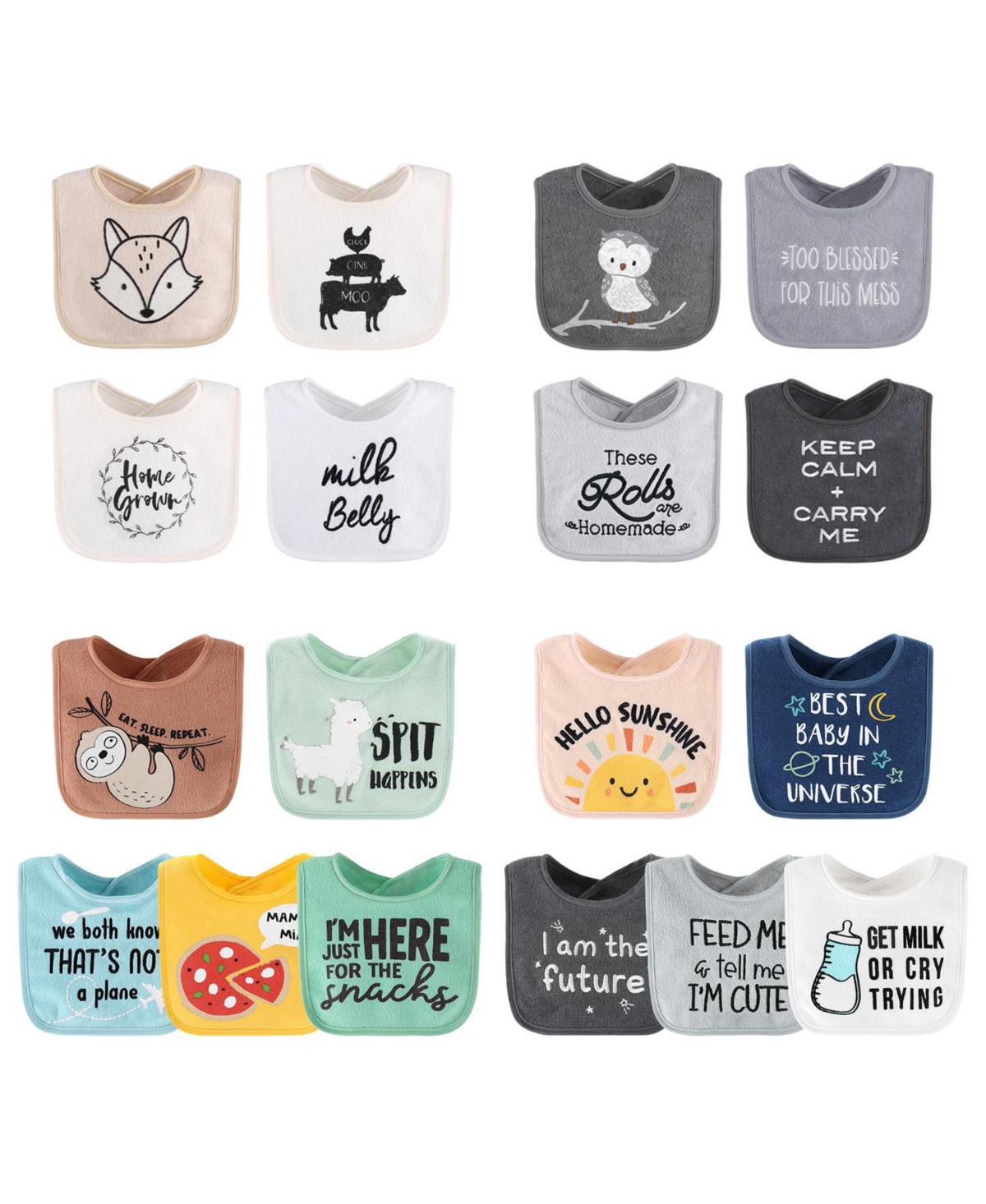 Click here for The Peanutshell Baby Girls Unisex Terry Bibs  18 P... prices