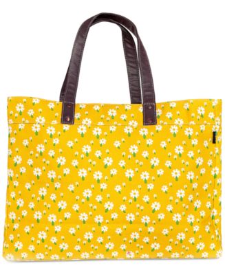 Maika Carmel Floral-Print Canvas Carryall Tote Bag - Macy's