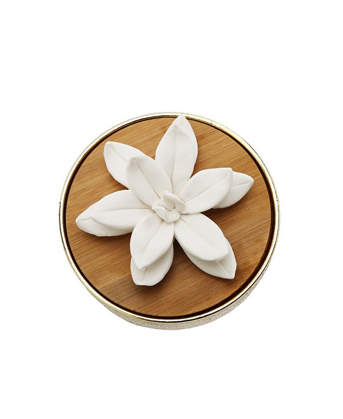 Vivience Hemispheric Shaped Diffuser with Flower, 'Lily of the Valley ...