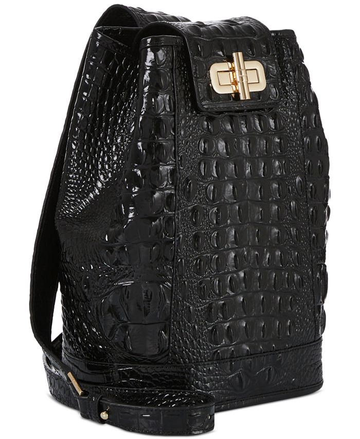 Brahmin Maddie Embossed Leather Melbourne Backpack - Macy's