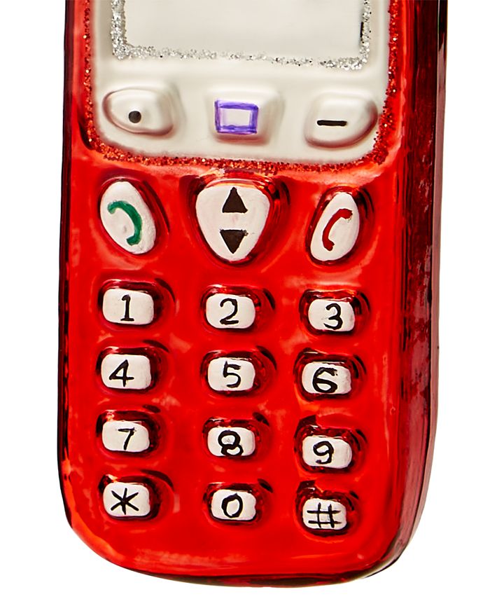 Holiday Lane Retro Holiday Retro Cellphone Ornament, Created for Macy's ...