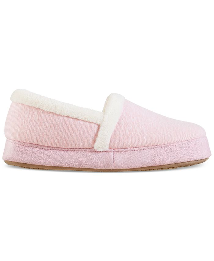 Isotoner Signature Women's Raquel Memory Foam Knit Slippers - Macy's