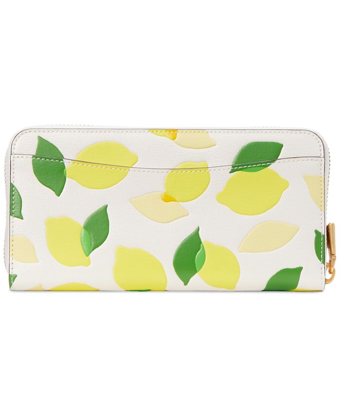 kate spade new york Morgan Lemon Drop Saffiano Leather Continental ...