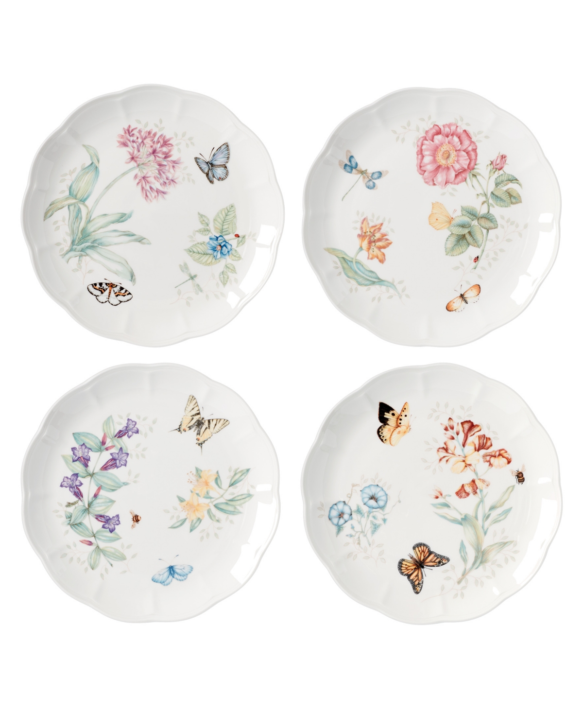 Click here for Lenox Butterfly Meadow Dinner Plates  Set of 4 - M... prices