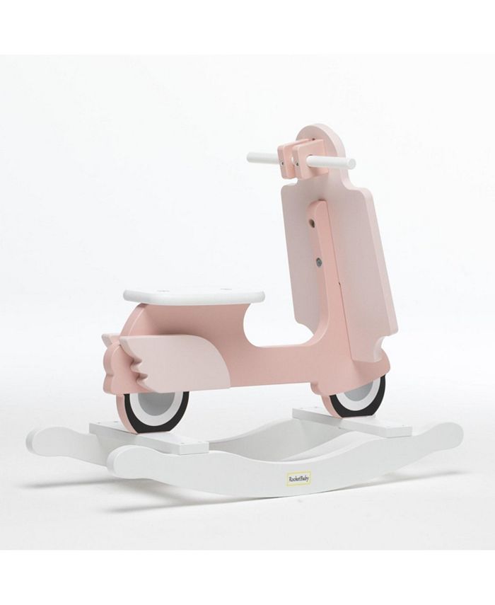 RocketBaby Toddler's Rocking Toy Pink Scooter - Macy's