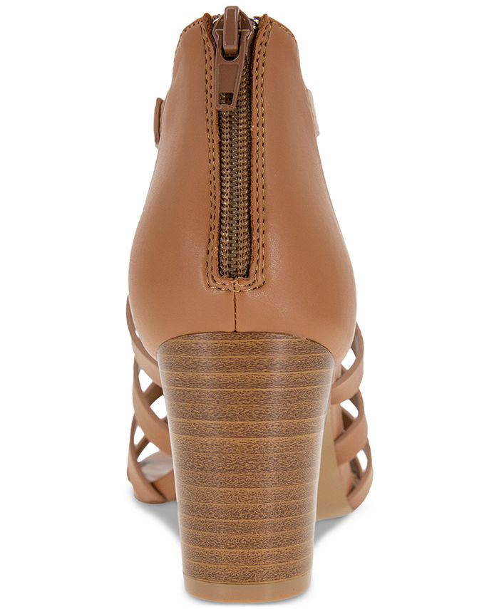 Style & Co Beahh Strappy Dress Shooties, Created for Macy's - Macy's