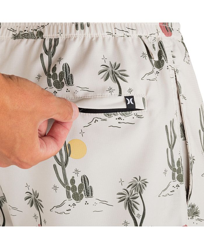 Hurley Men's Explore Dri Trek II Drawstring 17.5" Shorts - Macy's