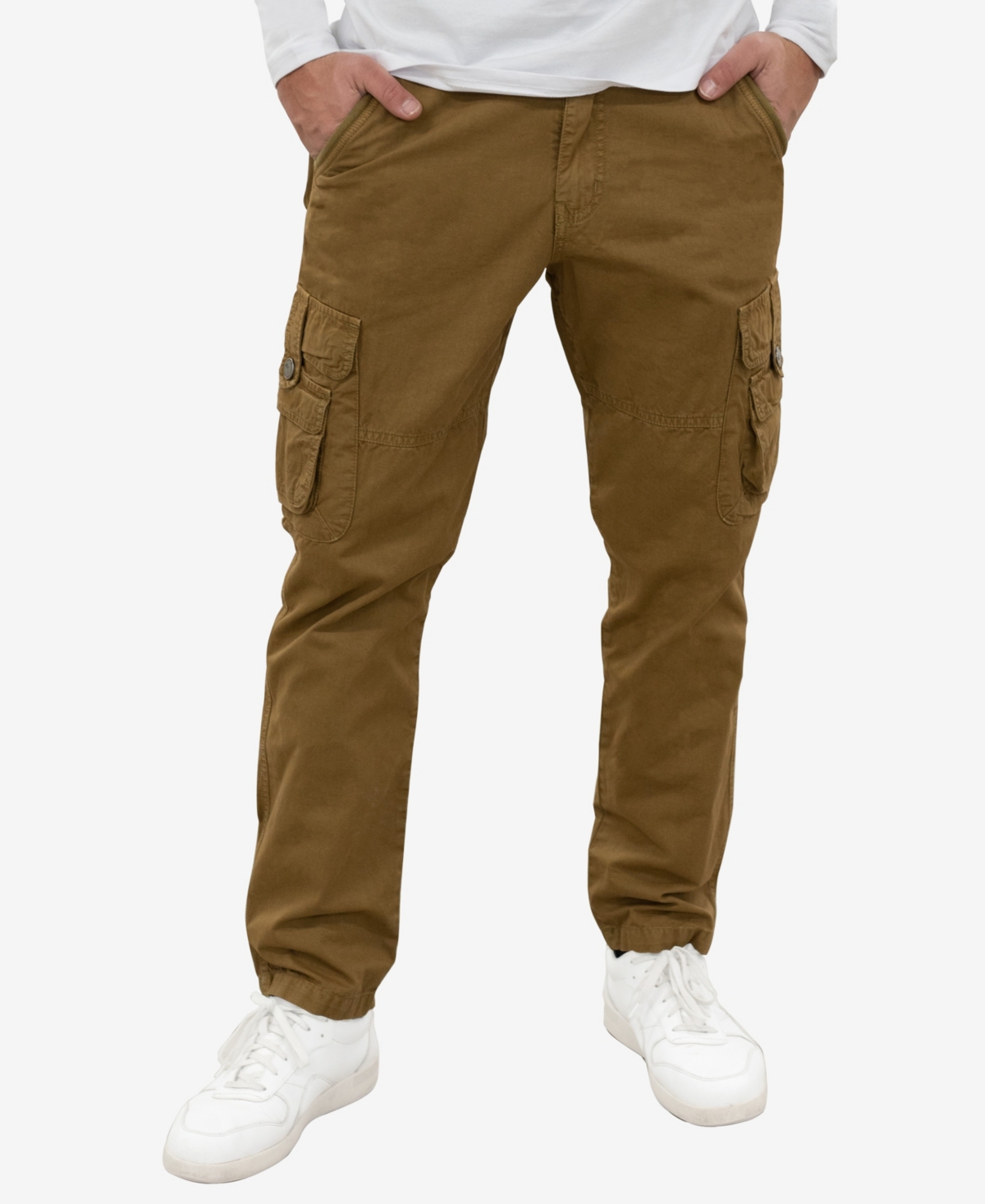 Click here for X-Ray Mens Utility Cargo Pants - British khaki prices