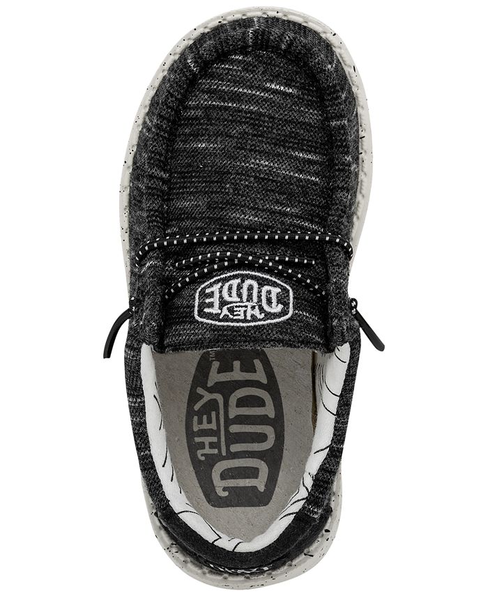 Hey Dude Toddler Kids Wally Stretch Casual Moccasin Sneakers from Finish Line - Macy's