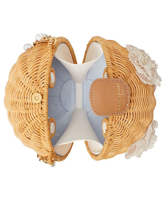 kate spade new york Classic Boquet Wicker Mini Handbag - Macy's