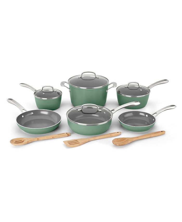 Cuisinart GreenChef Ceramica XT Aluminum Nonstick 13 Piece Cookware Set ...