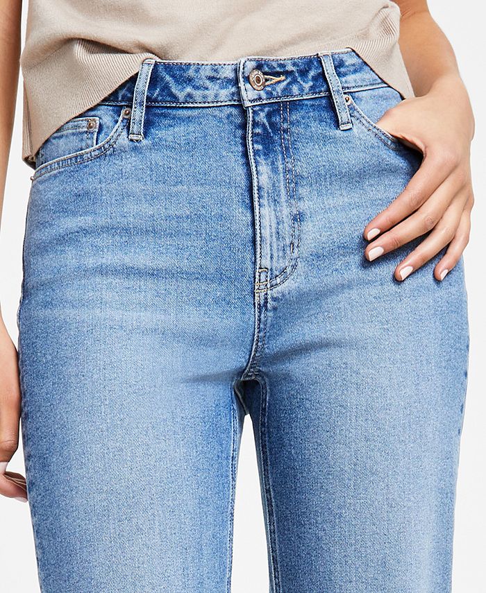 Calvin Klein Jeans Women's Straight-Leg Ankle Jeans - Macy's