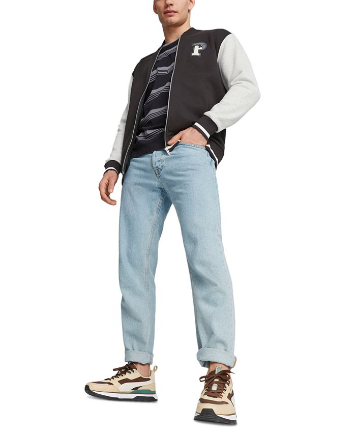 Puma Men's SQUAD Colorblocked Brushed Fleece Track Jacket - Macy's