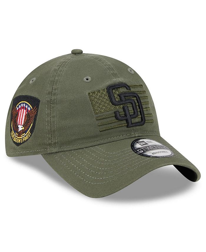 New Era Men's Green San Diego Padres 2023 Armed Forces Day 9TWENTY ...